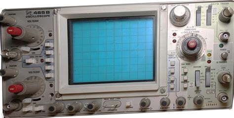 465b Oscilloscope Analogique Tektronix 100 Mhz 2 Ch Fc Equipments