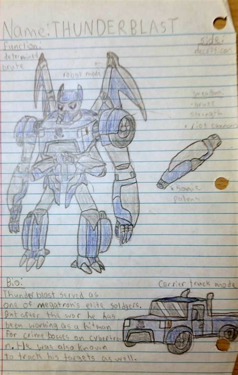 Transformers Rid Thunderblast By Autocon217 On Deviantart