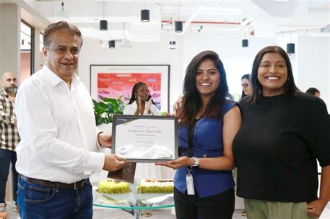 athulya vijay on linkedin grateful longserviceaward thankyou