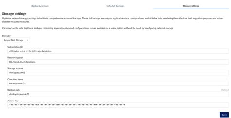 Using Azure Blob Storage