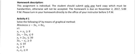 solved homework description this assignment is individual