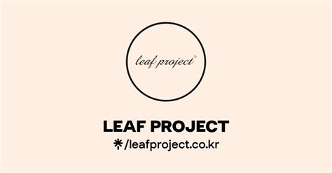 Leaf Project Instagram Facebook Linktree