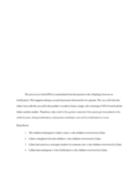 SOLUTION Biology Homework Answers Studypool