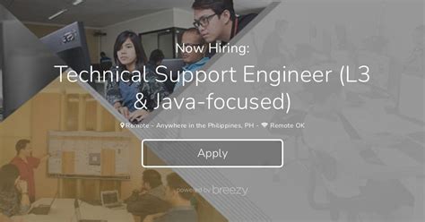 technical support engineer l3 and java focused at dev partners