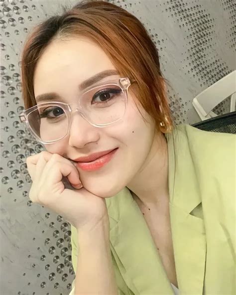 Portrait Of Ayu Ting Ting Looking Simple Carrying A Louis Vuitton Bag