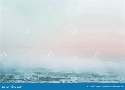 Minimalist Background With Subtle Soft Textures In Calming Colors Stock Illustration