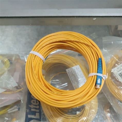 Jual Patchcord Sc Sc Upc Panjang 10 Meter Simplex 2 0mm Shopee Indonesia