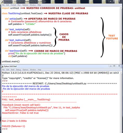 APRENDER A PROGRAMAR CON PYTHON PRUEBAS UNITARIAS