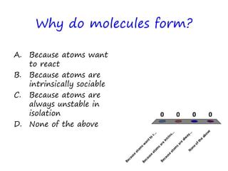 Bonding Questions PPTX Chemistry Science