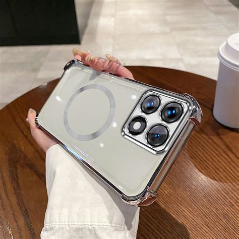 Clear Casing For Xiaomi Mi T T T Pro Magnetic Metal Ring Soft Transparent Phone Casing