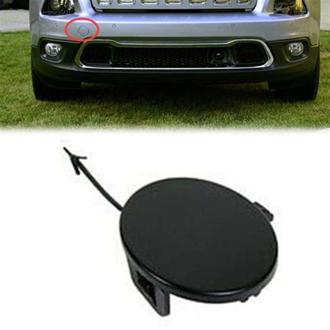 Zs Black Auto Accessories Front Bumper Towing Hook Eye Cap Tow Cover