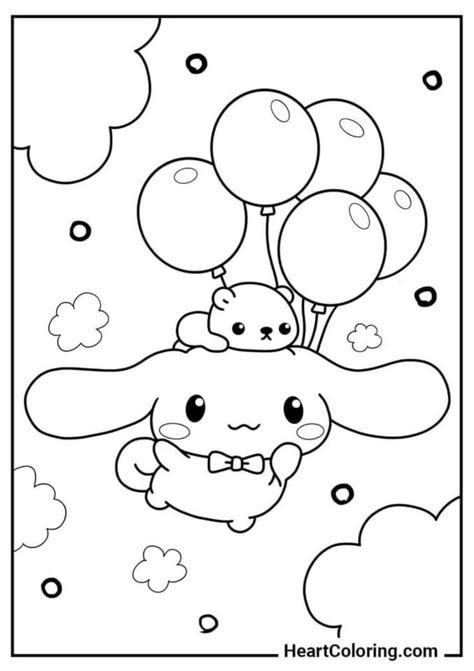 사랑의 하츄핑 색칠공부 도안 성인용 컬러링 페이지 유치원 미술 수업 컬러링 페이지