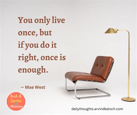 You Only Live Once Quotes