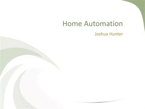 PPT Home Automation PowerPoint Presentation Free Download ID 2800899