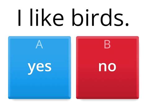 U1 Setence Yesno Quiz