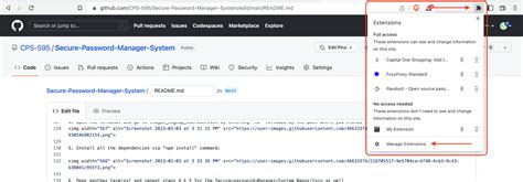 Github Cps 595 Secure Password Manager System