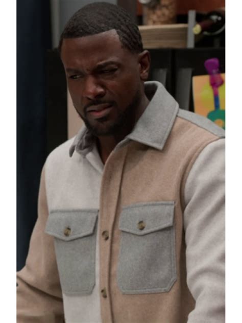 House Of Payne S13 Lance Gross Colorblock Shacket