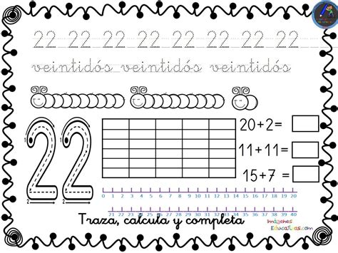 Colección De Fichas Para Trabajar Los Números Del 1 Al 30 22 Fichas