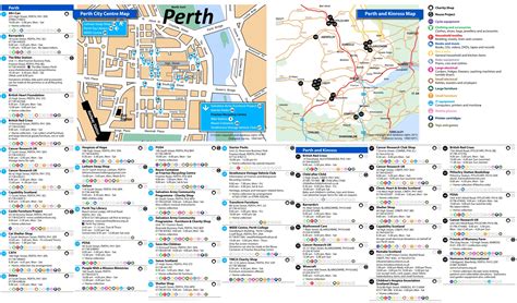 Perth Maps Scotland Uk Of