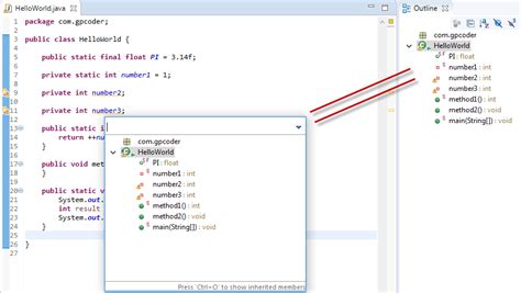 Các Phím Tắt Cơ Bản Của Eclipse Gp Coder Lập Trình Java