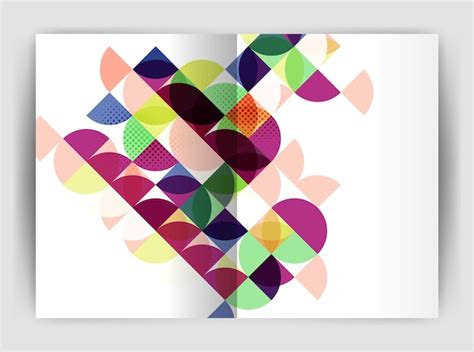 Premium Vector Abstract Circle Design Business Annual Report Print Template Business Brochure