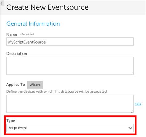 Script Eventsources Logicmonitor