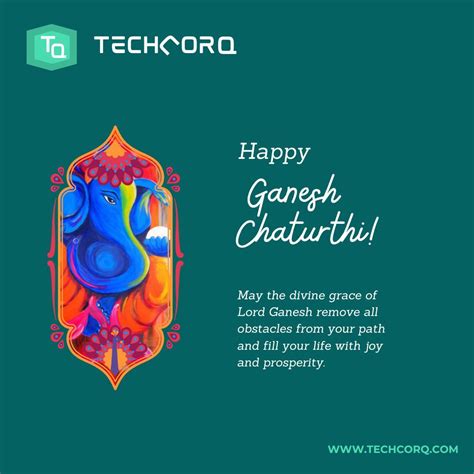 Techcorq Solutions On Linkedin Happyganeshchaturthy Ganeshachaturthi Ganpatibapa
