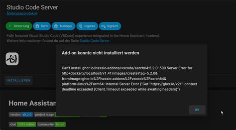 Home Assistant Community Add On Visual Studio Code Home Assistant OS Home Assistant Community
