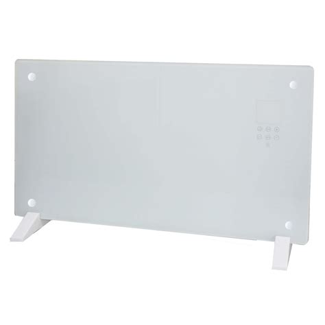 Nouveau Glass Panel Convector Heater 2 4kw Mitre10