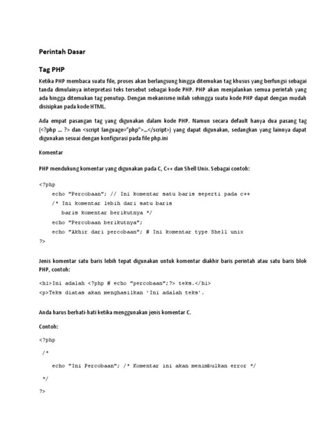 Php Dasar 23 Pdf