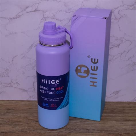 Hilee Flask Hot Cold Tumbler Leak Proof Scratch Proof Matte Hilee Tumbler With Strainer