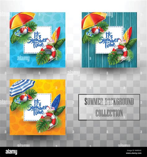 Summer Template Background Collections Stock Vector Image And Art Alamy