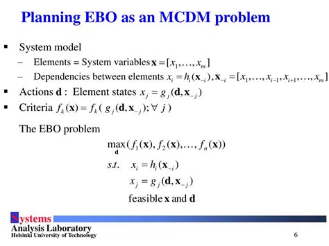 ppt multiple criteria optimization and analysis in the planning of