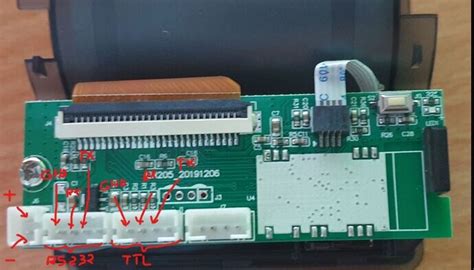 Thermal Printer Goojprt Qr203 Ttl Pinout General Guidance Arduino Forum