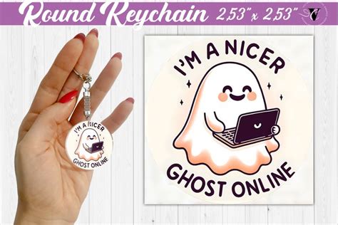 Round Keychain Humor Halloween Sarcastic 4263192