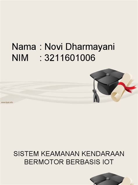 Sistem Keamanan Kendaraan Bermotor Berbasis Iot Pdf