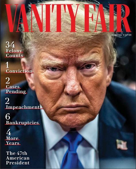 Polémica Portada De Vanity Fair Resume La Carrera De Trump En