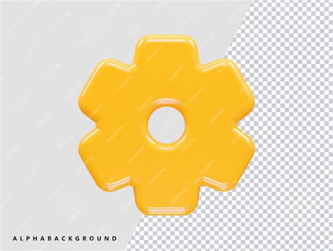 Premium Psd Setting Icon 3d Illustration Rendering Element
