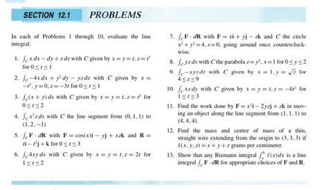 solved section 12 1 problems in each of problems 1 through