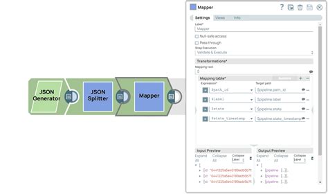 solved move objects structure with in json snaplogic integration