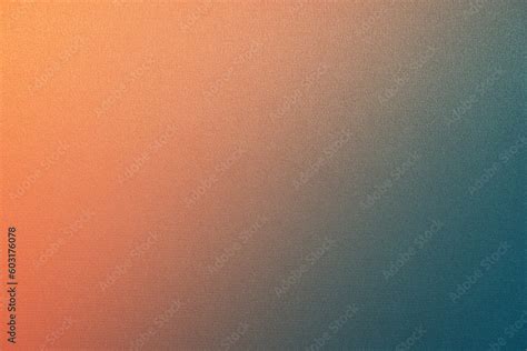 Yellow Orange Gold Coral Peach Pink Brown Teal Blue Abstract Background