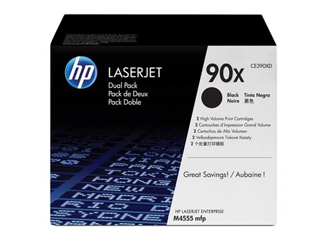 HP 90X 2-pack High Yield Black Original LaserJet Toner Cartridges - HP ...