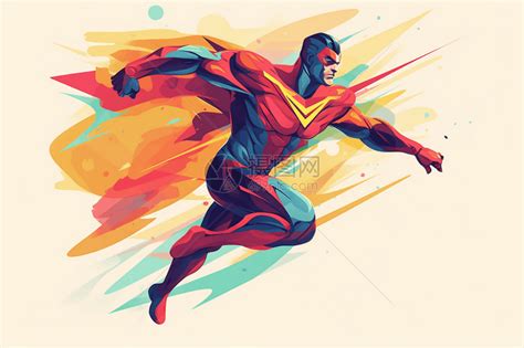 超级英雄插画图片下载 正版图片600106425 摄图网