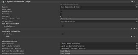 unity vr basics 2023 continuous movement fist full of shrimp