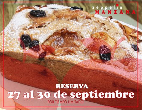 Nuestro Delicioso Zeppelin De Manzana Delfis Pastelería Facebook