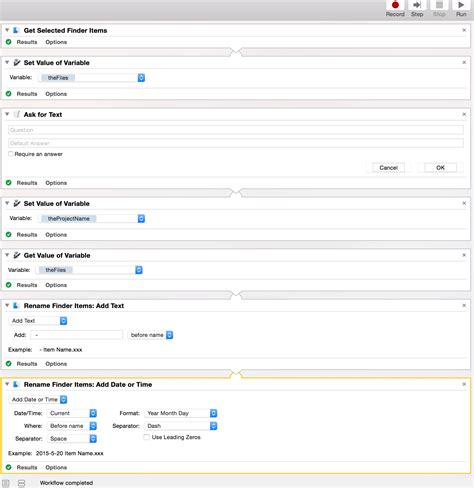 Xcode Applescript Automator Default Text Field Value Stack Overflow