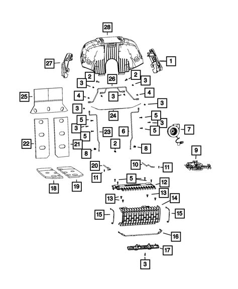68565948aa Seat Bracket 2022 2023 Jeep Mopar Parts Delivered
