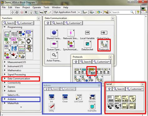 visa configure serial port problem ni community