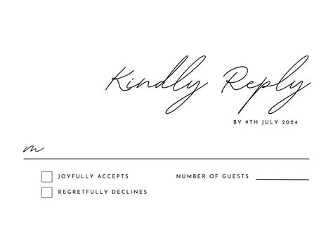 Rsvp Examples