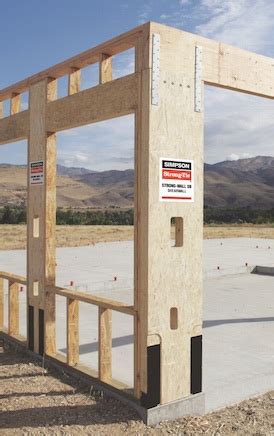 Other Products Simpson Strong Wall Sb Shearwall Contractor Supply